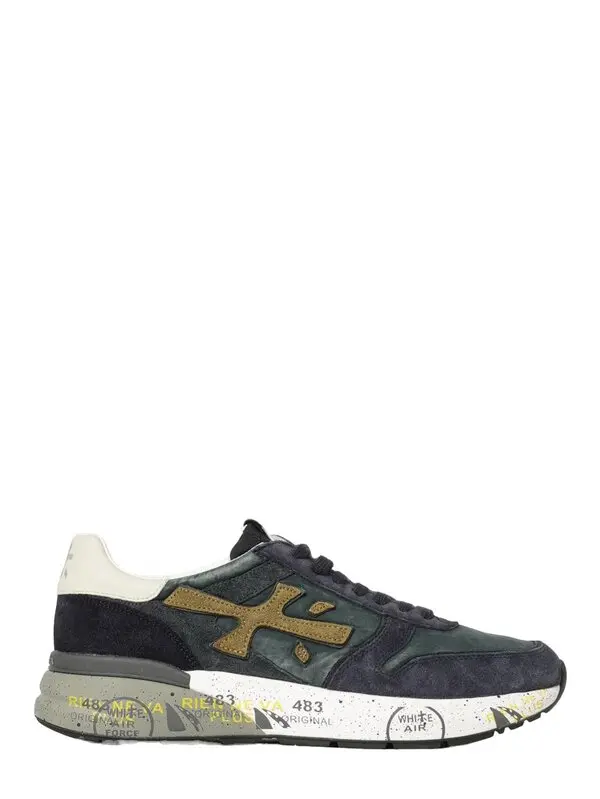 Premiata Lace Up Sneakers - Blue 1