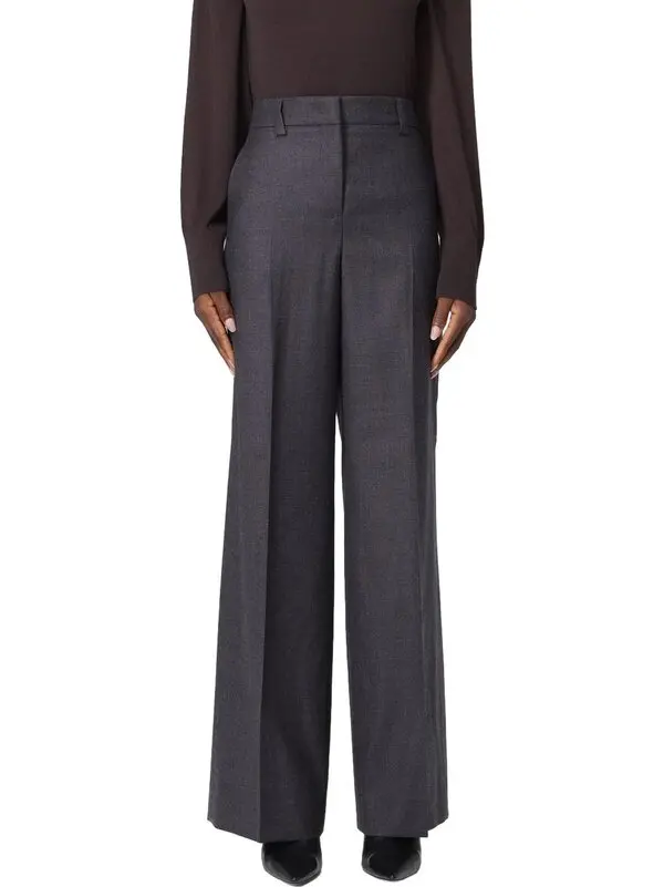 Incotex Wide Leg Trousers - Grey