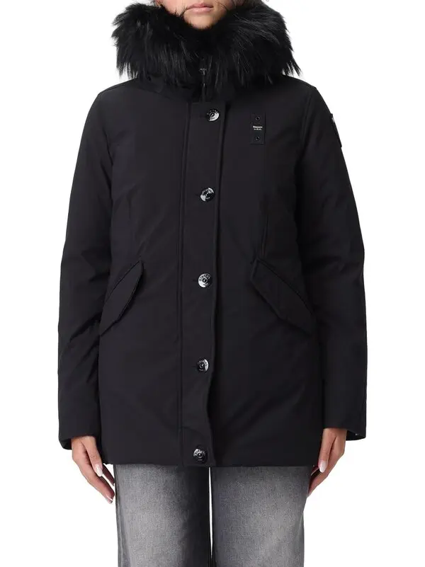 BLAUER. Coat - Black