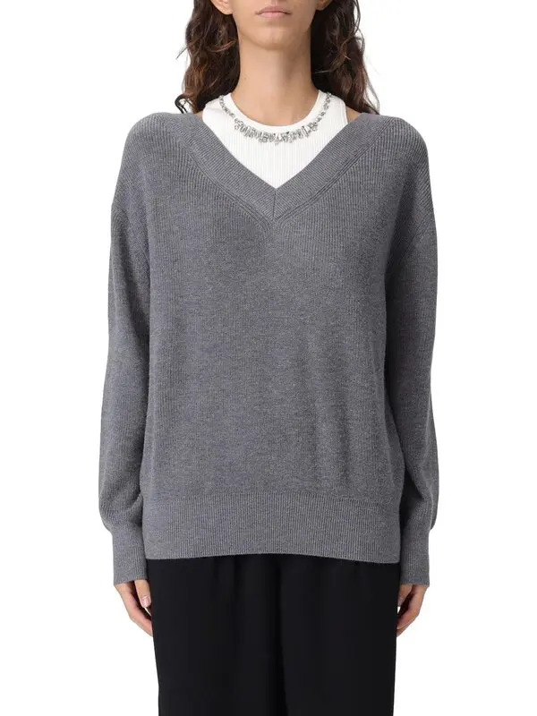Liu Jo Cutout Sweater - Grey