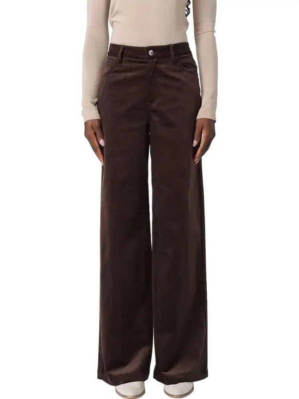 Liu Jo Wide Leg Pants - Cocoa
