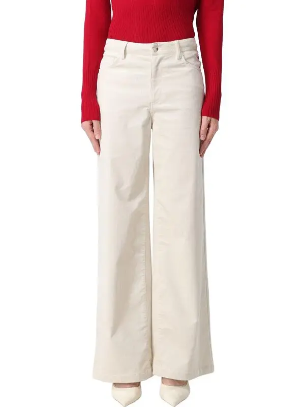 Liu Jo Wide Leg Pants - Cream