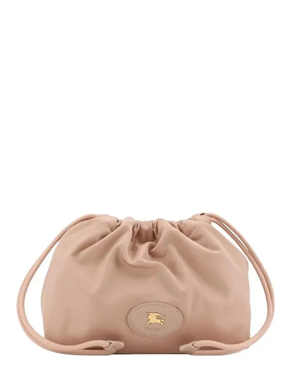 Burberry Mini Drawstring Bag - Beige
