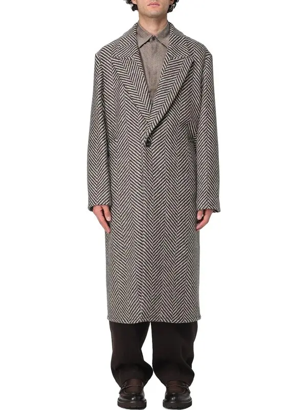 Emporio Armani Overcoat - Grey