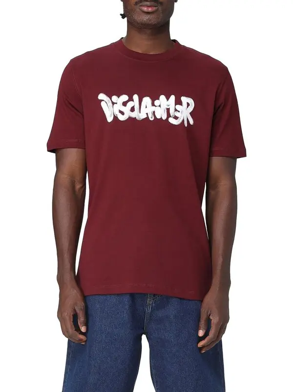 DISCLAIMER T-shirt - Burgundy