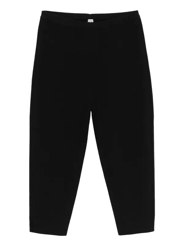 TOTEME Capri Trousers - Black