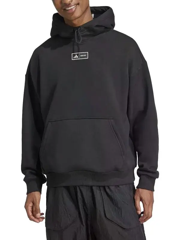 Adidas X Moon Boot Drop-shoulder Hoodie - Black