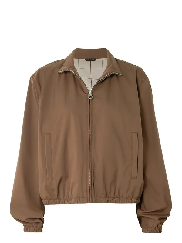 Loro Piana Shell Bomber Jacket - Brown