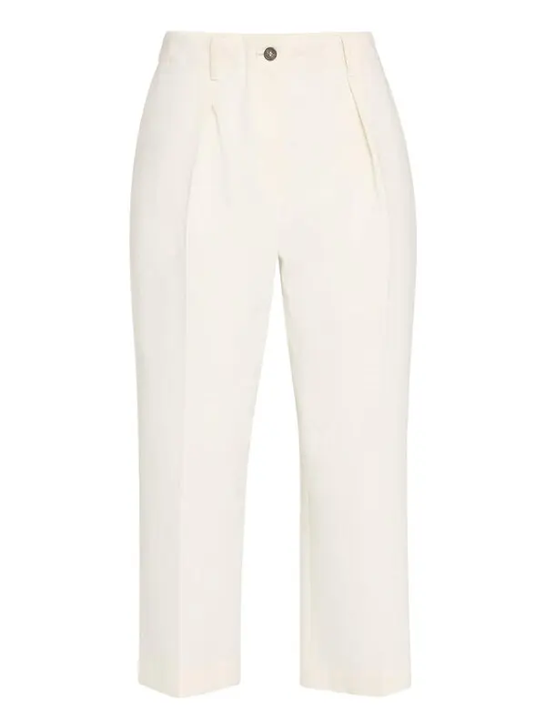 Brunello Cucinelli Creased Chino Pants - Panama