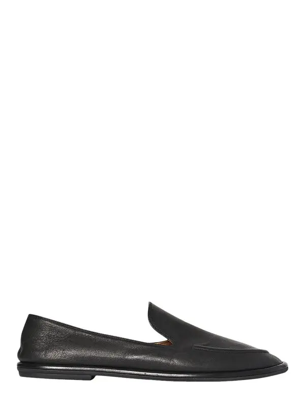 THE ROW Canal Loafer - Black
