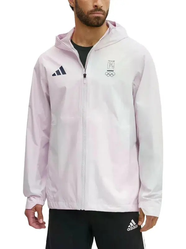 Adidas Hooded Jacket - Pink