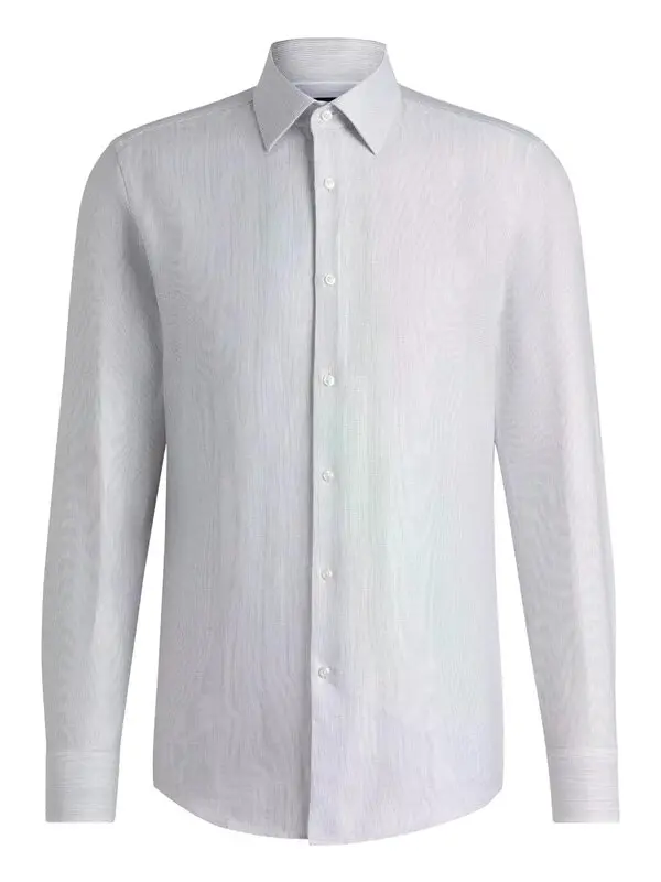 BOSS Striped Shirt - White