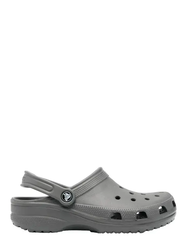 CROCS Classic Perforated Clogs - Grey