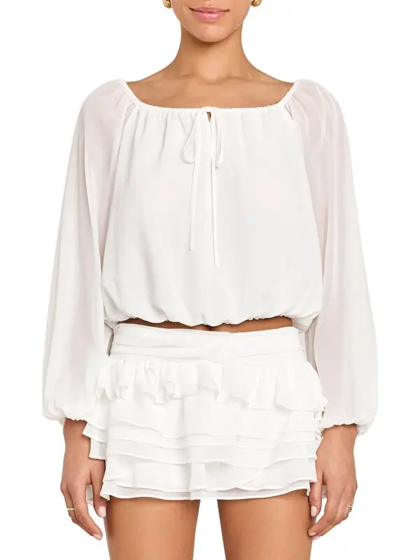 Amanda Uprichard Dallas Top - Ivory