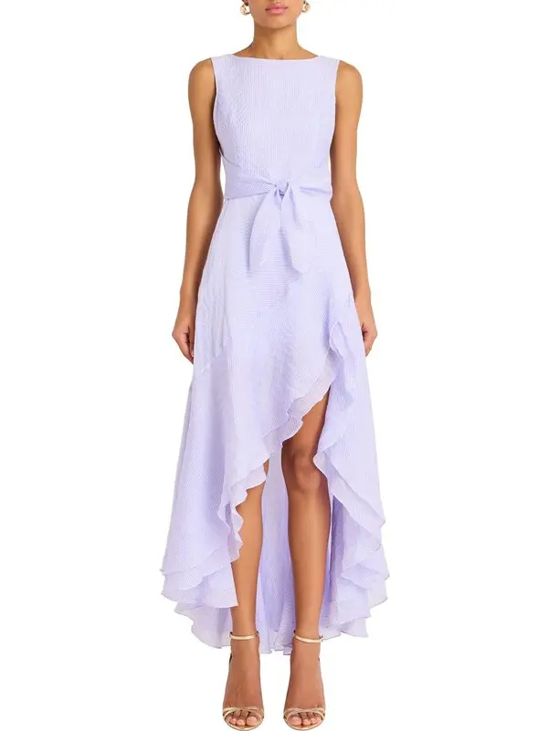 Amanda Uprichard Casella Maxi Dress - Blue