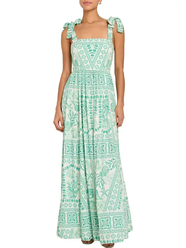 Amanda Uprichard Fredonia Maxi Dress - Reef Print