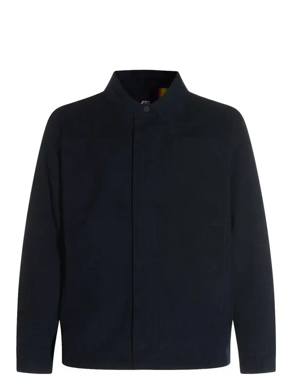 K-WAY Shary Corduroy Jacket - Blue Depth