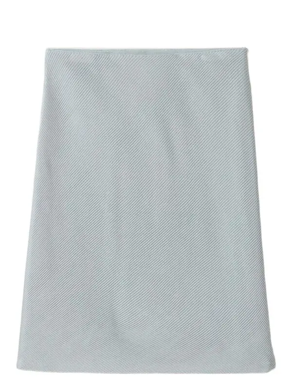 Miu Miu Silk Mid-length Skirt - Astro