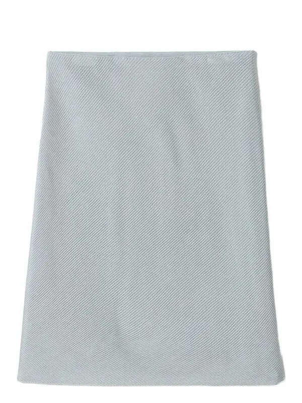 Miu Miu Silk Mid-length Skirt - Astro