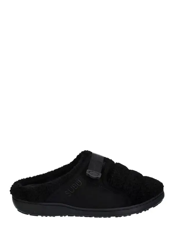 A.p.c. Shearling Slippers - Black