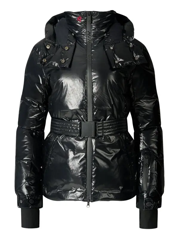Perfect Moment Candice Down Parka Jacket - Black
