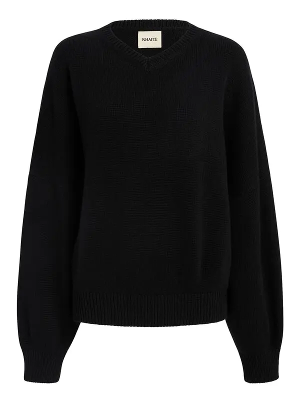 Khaite Wolfe Sweater - Black