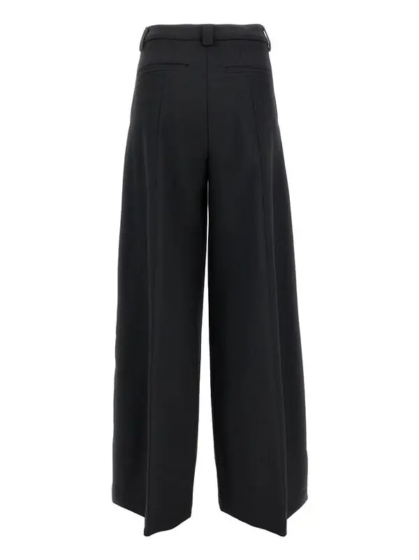 THELATEST Wide Leg Trousers - Black