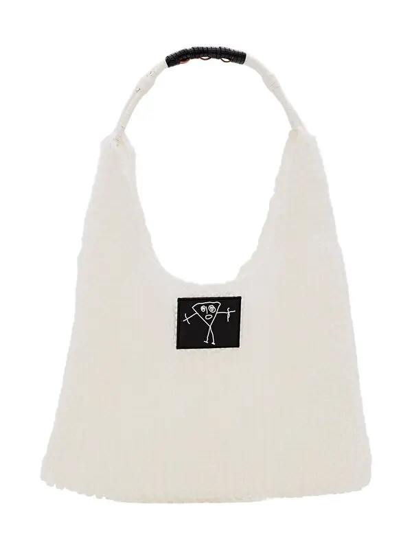 Plan C Shopper Tank Top - White