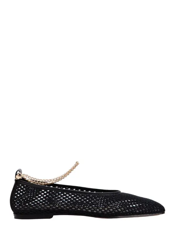 MARIA LUCA Augusta Ballerina Flats - Black