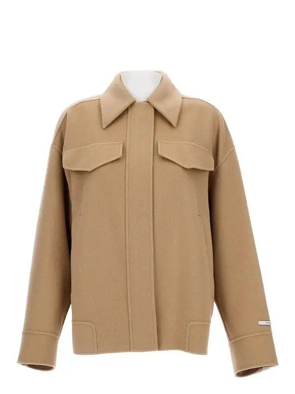 Sportmax Wool Jacket - Beige