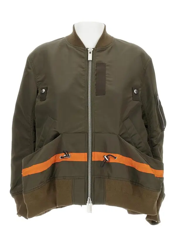 Sacai Nylon Jacket - Green