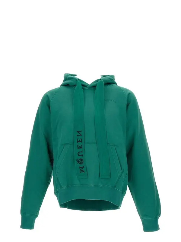 Alexander McQueen Cotton Hoodie - Green