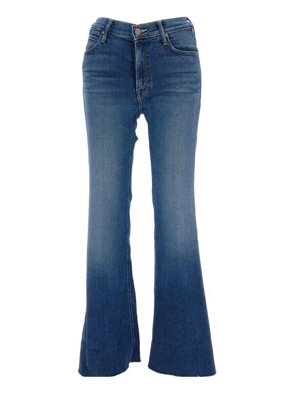 MOTHER Flared Leg Jeans - Blue