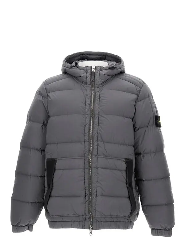 Stone Island Down Jacket - Grey