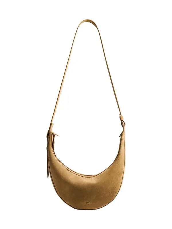 Khaite Augustina Small Hobo Bag - Brown