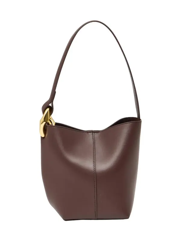 JW Anderson The Jwa Corner Small Bucket - Brown