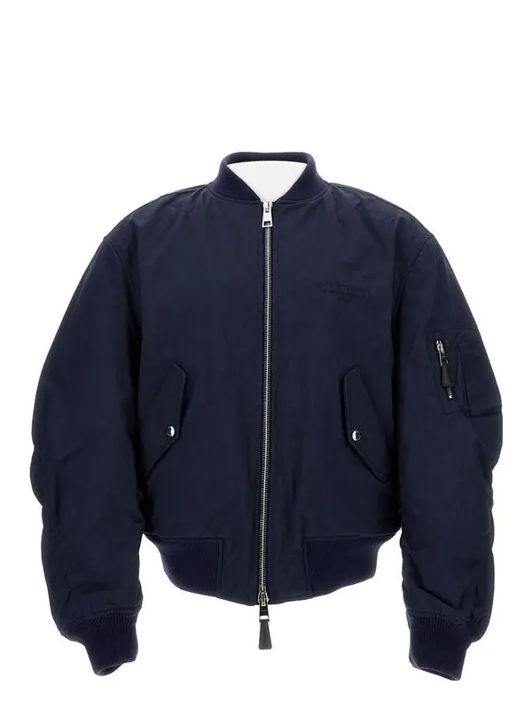 Givenchy Cotton-blend Bomber Jacket - Blue