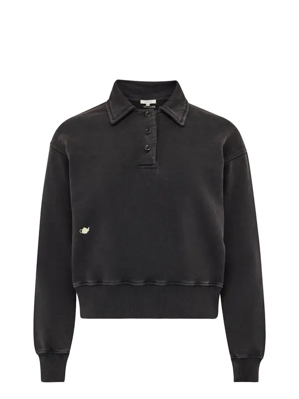 JW Anderson Polo Sweatshirt - Black