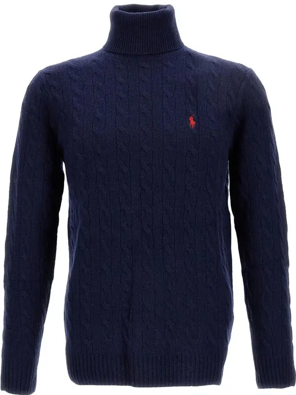 Polo Ralph Lauren Cable Knit Pullover - Blue