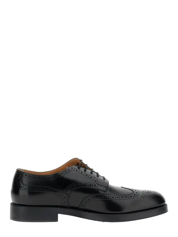 TOD'S Low Derby Shoes - Black