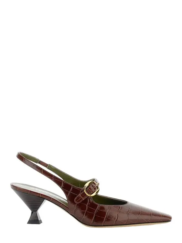 MARIA LUCA Natalia Slingback - Brown