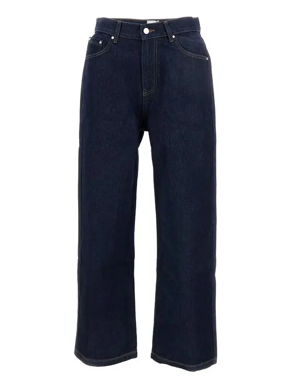 ARTE ANTWERP Straight Leg Jeans - Blue