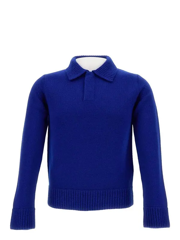 Sacai Wool Pullover - Blue