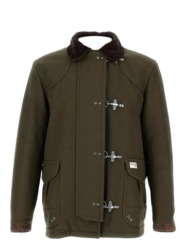 FAY Archive Hook Jacket - Green