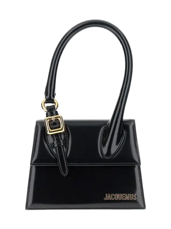 Jacquemus Le Chiquito Moyen Bag With Buckle - Black