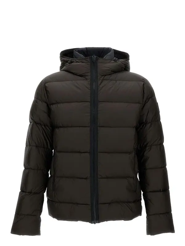 FAY Padded Puffer Jacket - Brown