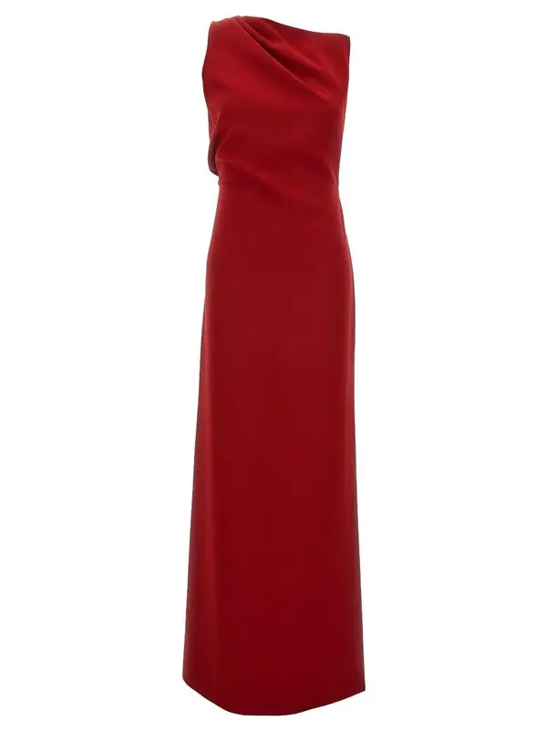 Max Mara Long Dress - Red