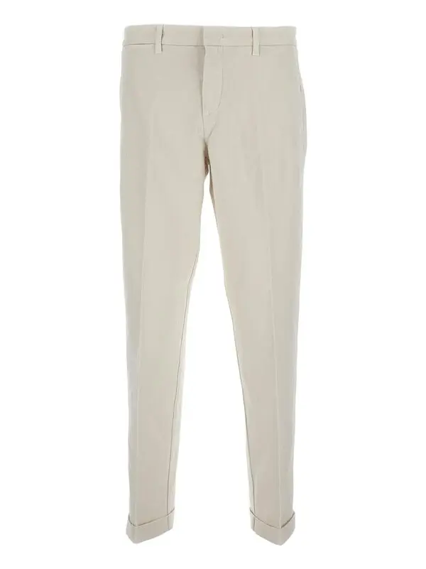 FAY Capri Pants - White