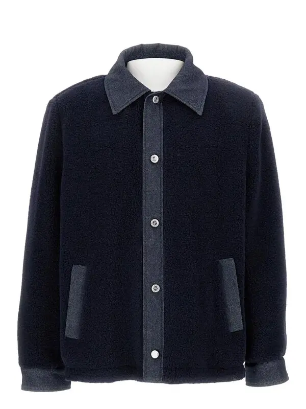 A.p.c. Wool Jacket - Blue