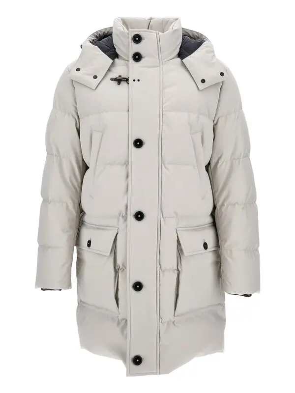 FAY Long Coat - White